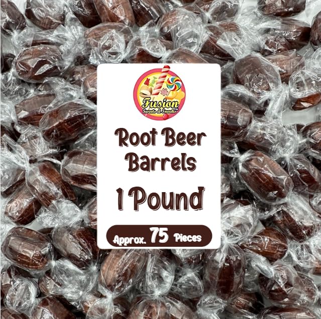 Amazon.com : Root Beer Barrels Candy - 1 Pound Bulk Bag (Approx. 75 ...