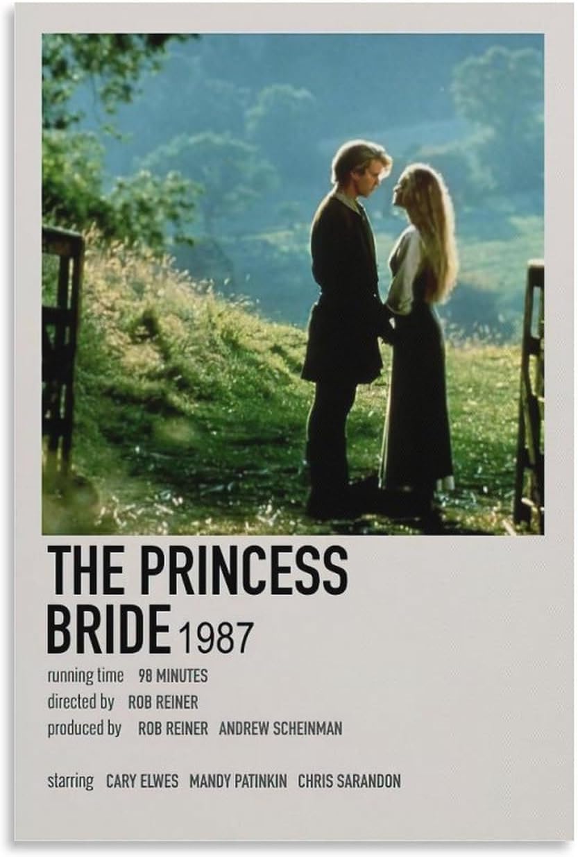 Amazon.com: The Princess Bride Poster Movie Poster Film Posters ...