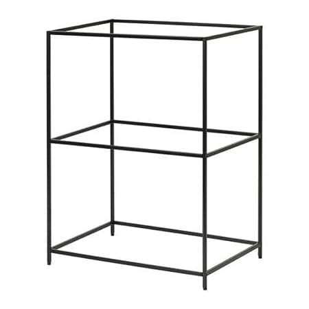 IKEA Sammanhang Tray Stand Black 204.120.95 Size 11x7 7/8x15 3/8 ...