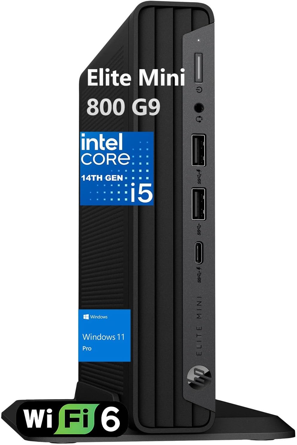 Amazon.com: HP Elite Mini 800 G9 MFF PC Business Desktop Computer, 14th ...
