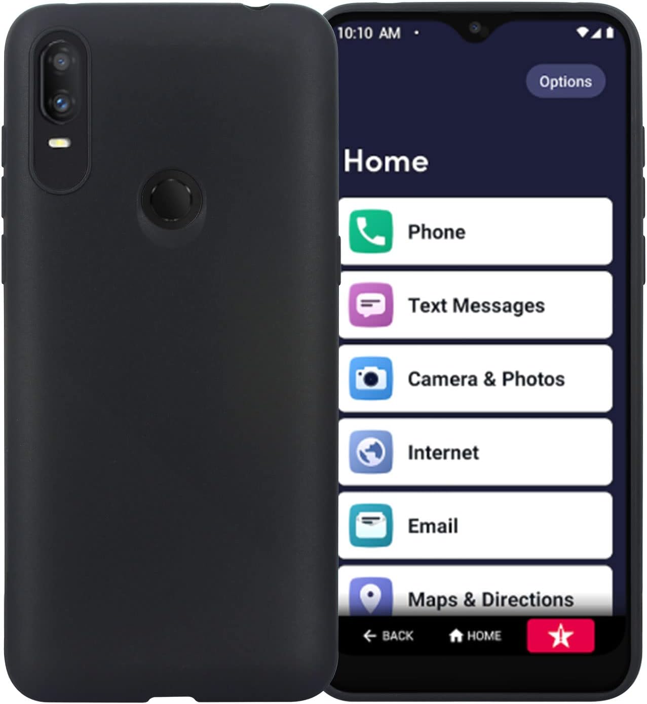 Amazon.com: Lacass Jitterbug Smart3 Case, Silicone Soft TPU Bumper Flex ...