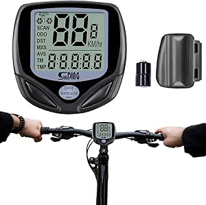 Bike Speedometer – Wireless LCD Bike Computer Speedo Odometer ...