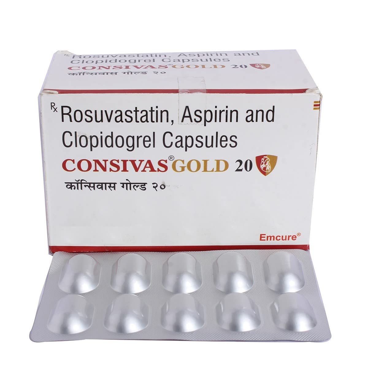 Consivas Gold 20 - Strip of 10 Capsules : Amazon.in: Health & Personal Care