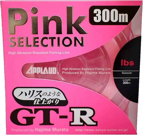 Amazon.co.jp: サンヨーナイロンGT－R Pink SELECTION 300m 1．5lb : スポーツ＆アウトドア