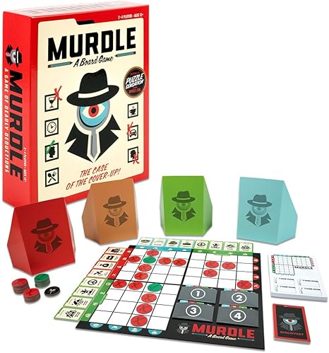 Goliath Games Presents: Murdle - The Board Game | Based on the Popular ...
