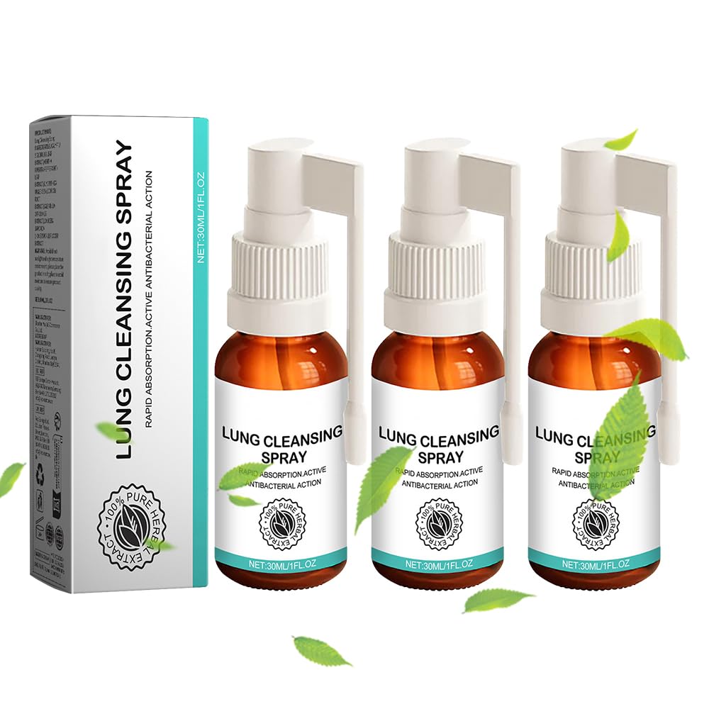 Medilisk Lung Cleansing Spray, Miqiko Lung Cleansing Spray, Herbal Lung ...