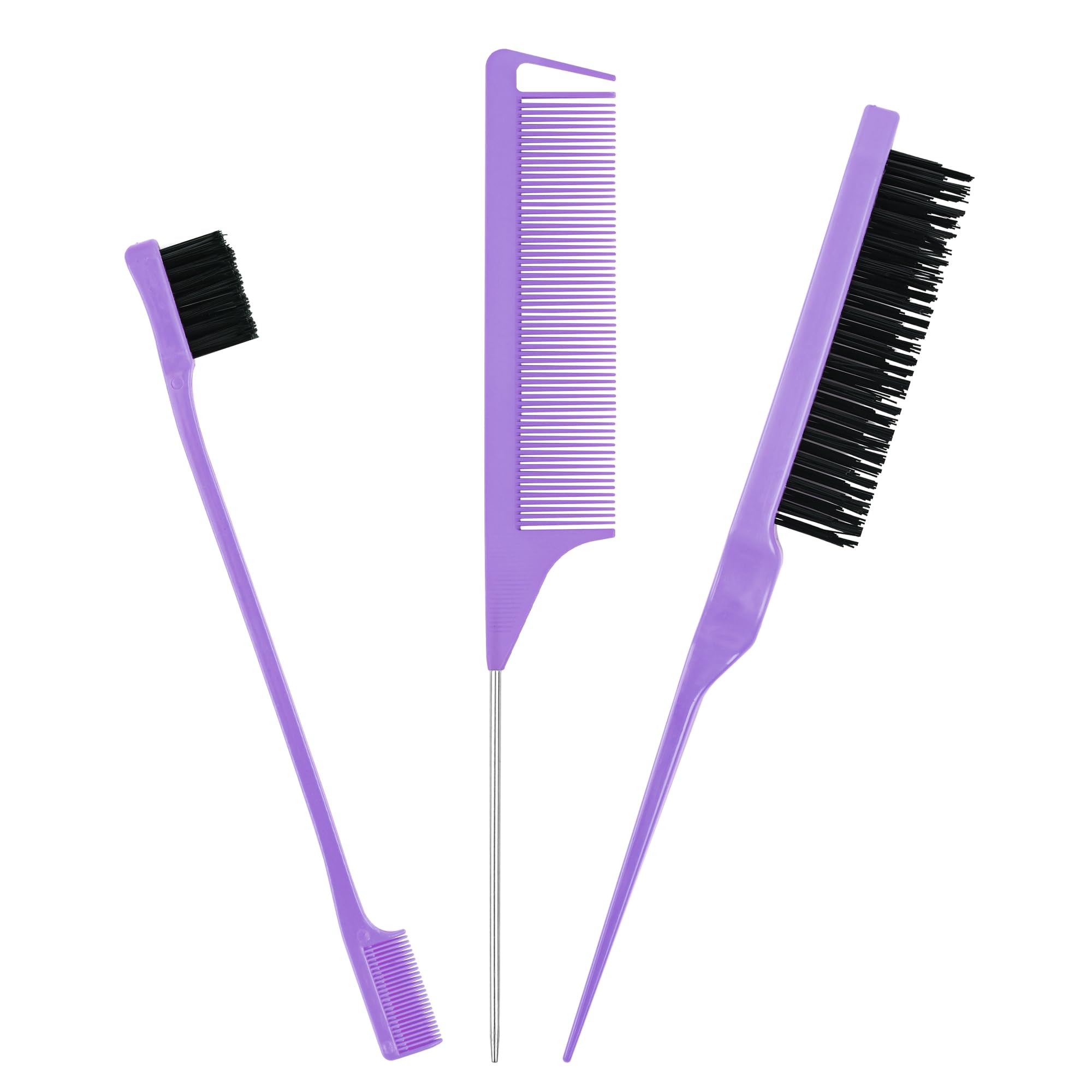 Amazon.com : 3pcs Hair Styling Comb Set Hair Dressing Tools Teasing ...