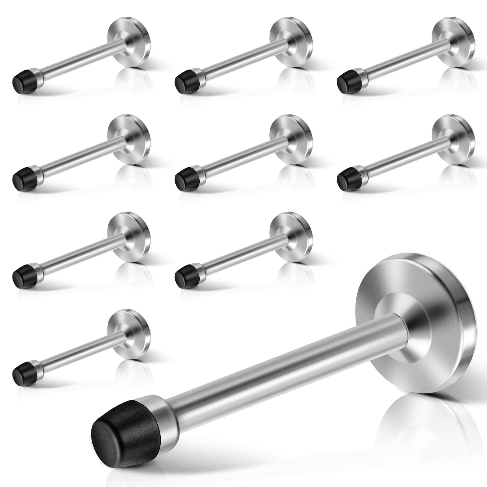 Snapklik.com : KOLAKO Door Stoppers, 5 Inch(120mm) Long Door Stop, Wall ...