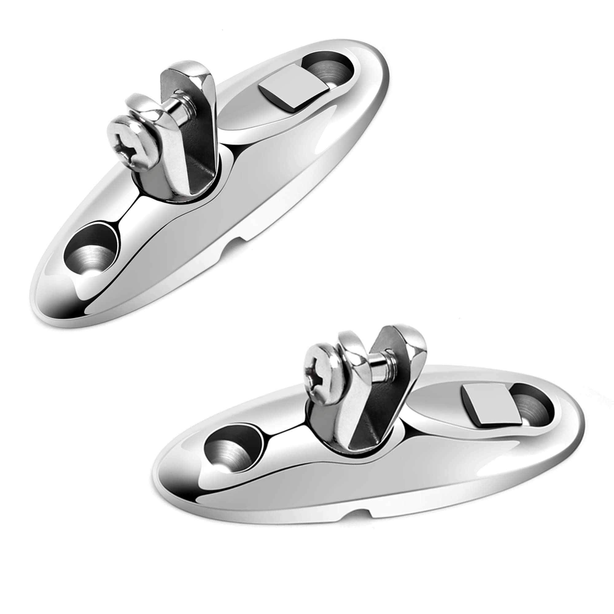 Snapklik.com : Quick Release Deck Hinge 316 Stainless Steel Boat Bimini ...