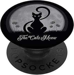 Amazon.com: Gothic Irish Bog Black Cat w/ Full Moon & Vintage 20s Slang ...