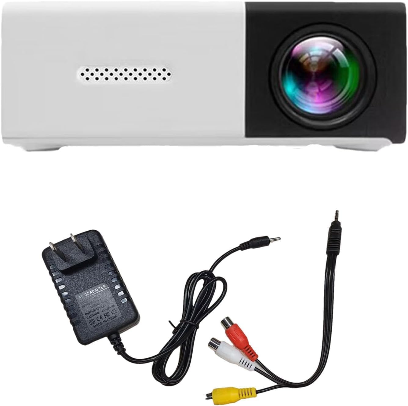 Amazon.com: Mini Projector, Huge Projector Screen, Supporting 1080p Hd ...