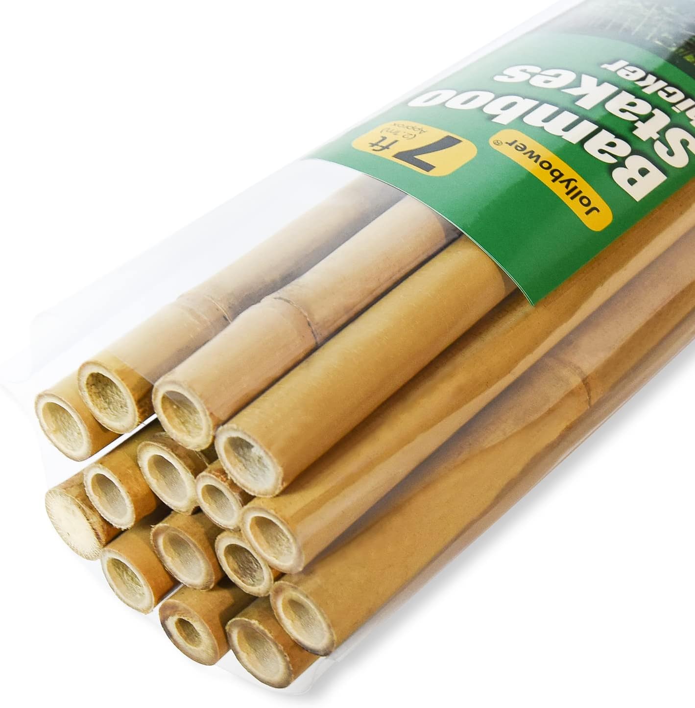 Amazon.com : 6 Feet Long Natural Thick Bamboo Poles - 1.5in - 2in Wide ...