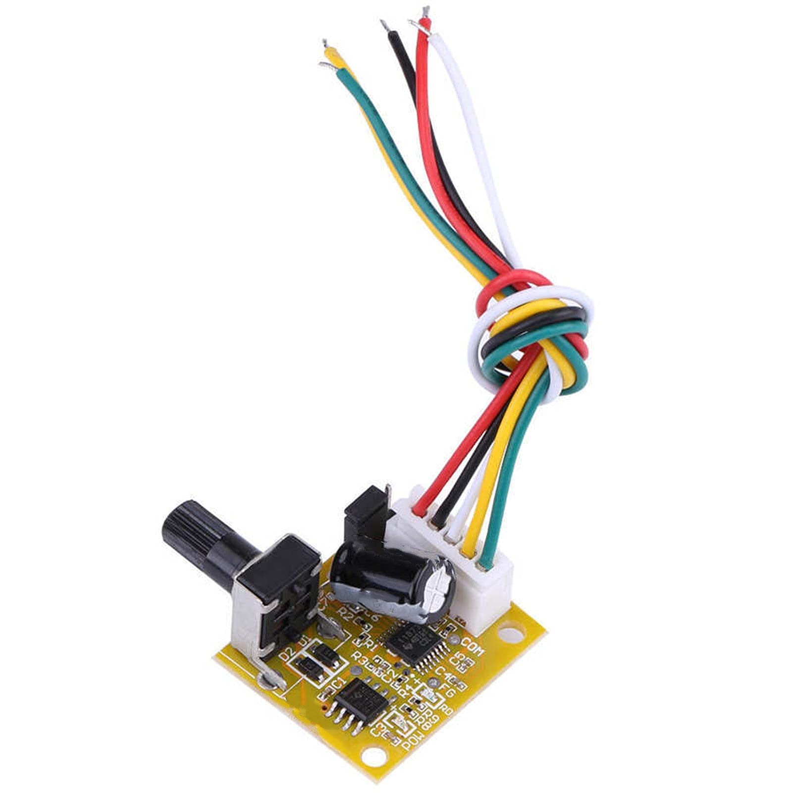 Buy Motor DC 15W 3 Phase Brushless Motor Driver Sensorless Speed ...