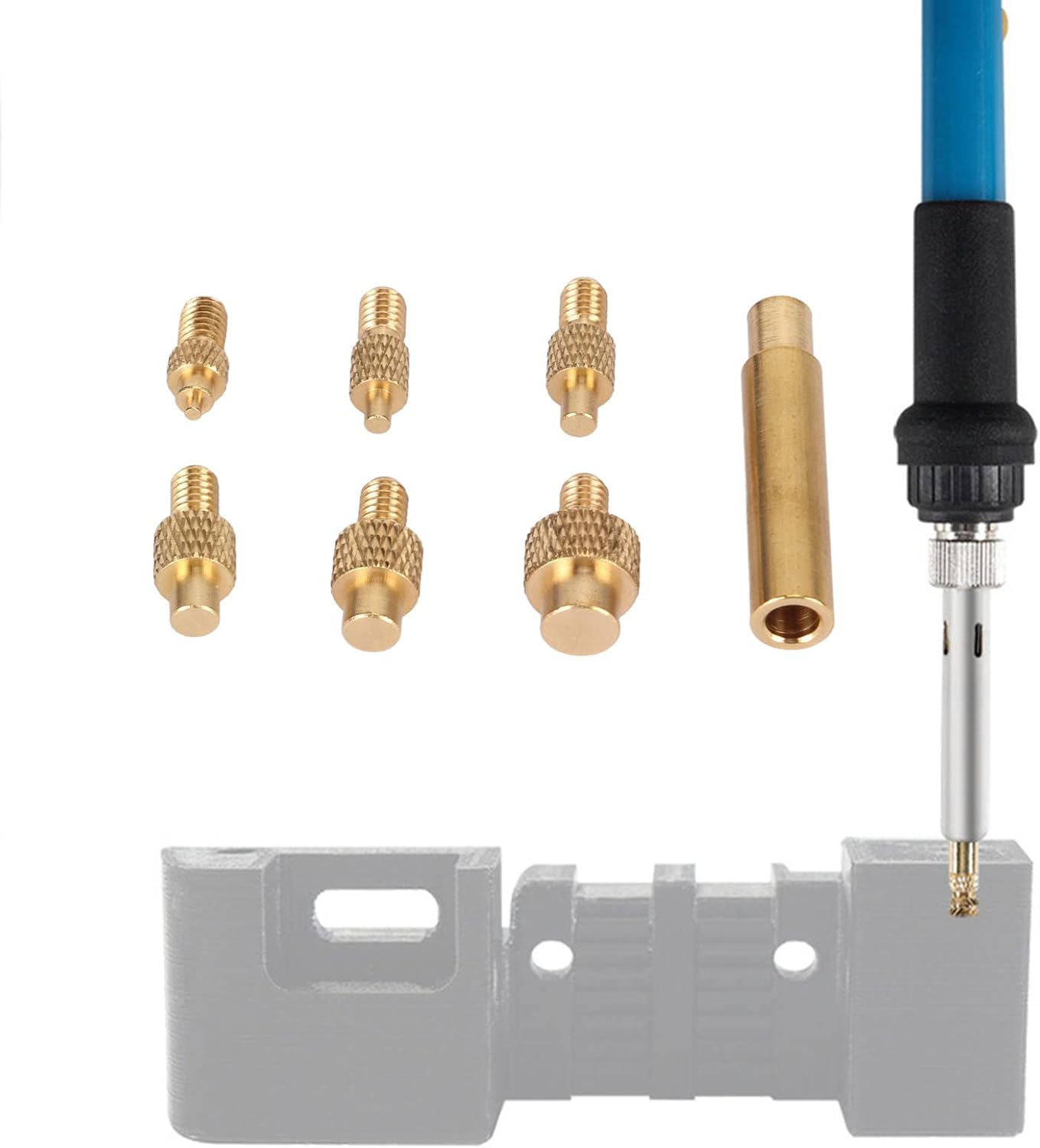 Heat-Set Insert Tips, 1/4 Inch Universal 936 Soldering Iron Tips, M2 M2 ...