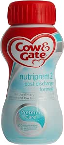 Cow and Gate Nutriprem 2, Ready to Use Baby Milk, 200ml, Pack of 12 ...