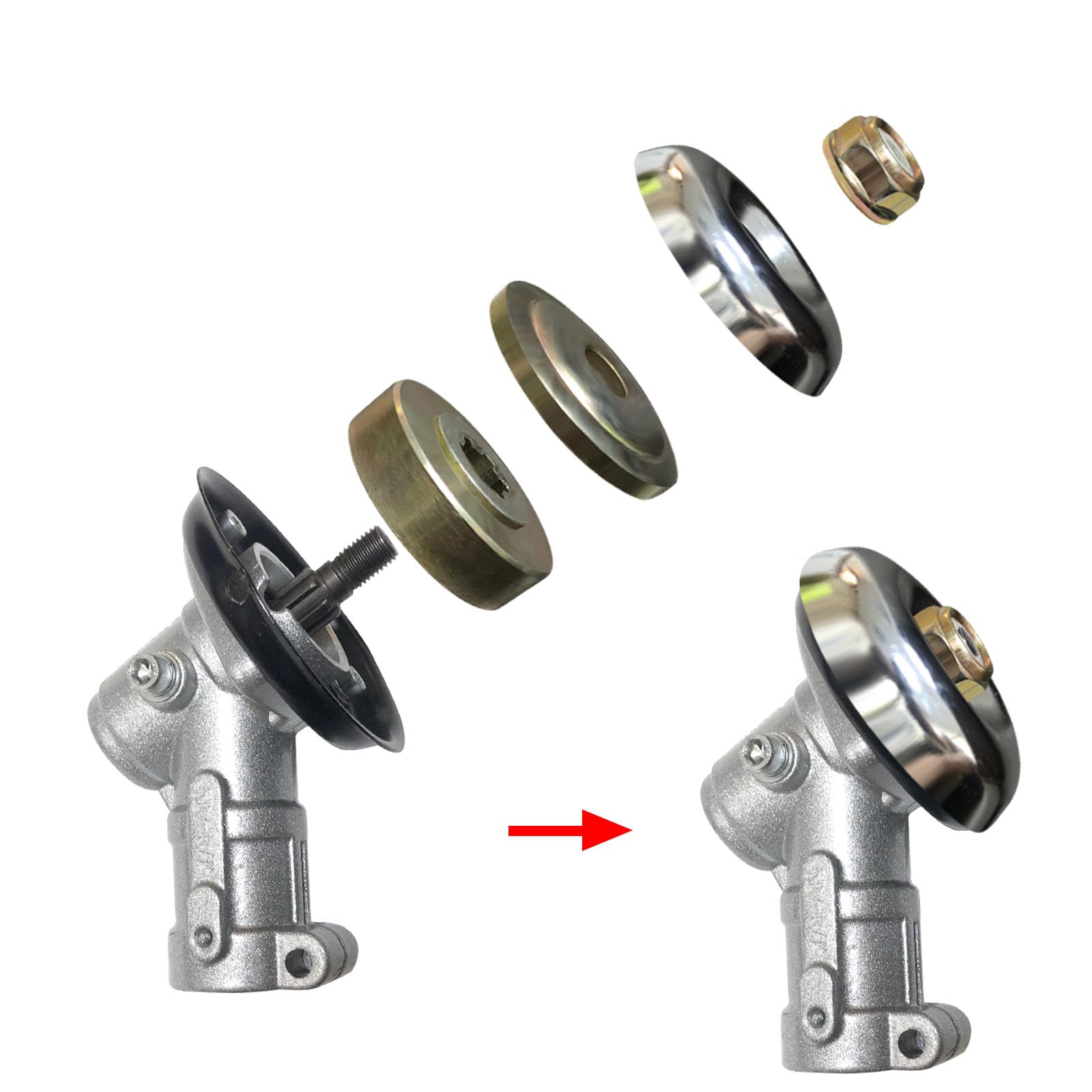 Snapklik.com : For Husqvarna Trimmer Blade Adapter Kit For Husqvarna ...