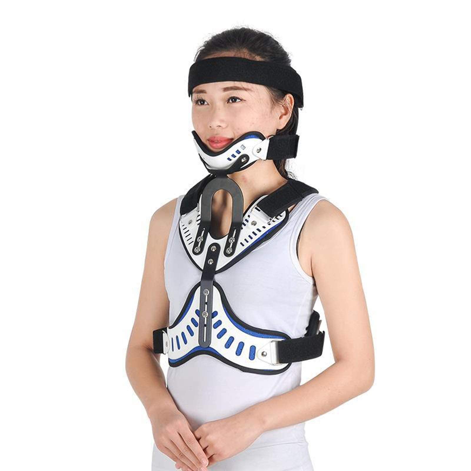 Buy Cervical Thoracic Orthosis, Cervical Traction Device,Adjustable ...
