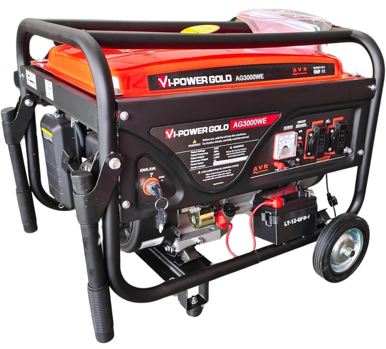 VI POWER GOLD AG3000 3 KVA SELF START GENERATOR FOR HOME AND OUTDOOR ...