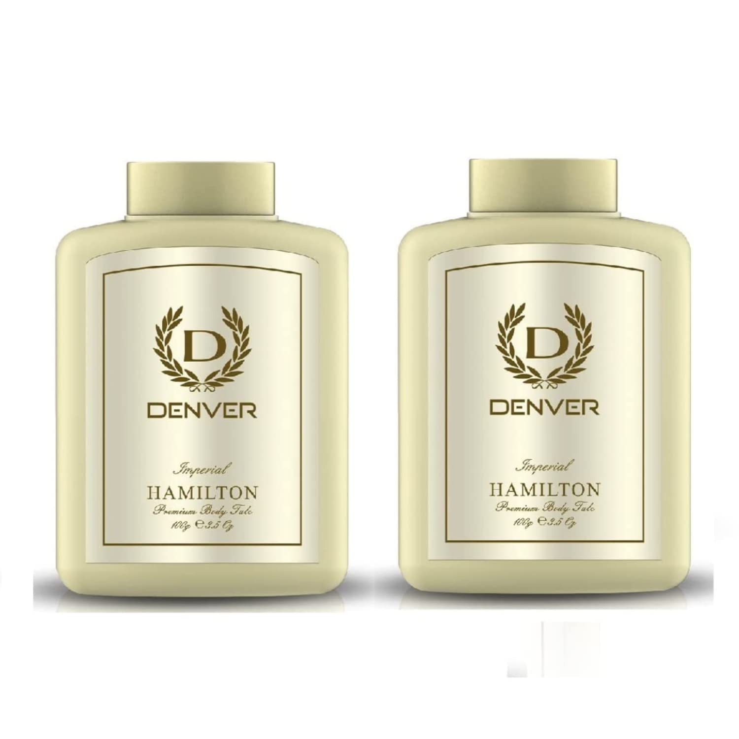 DENVER Imperial Premium Body Talc - 100GM Each (Pack of 2) : Amazon.in ...