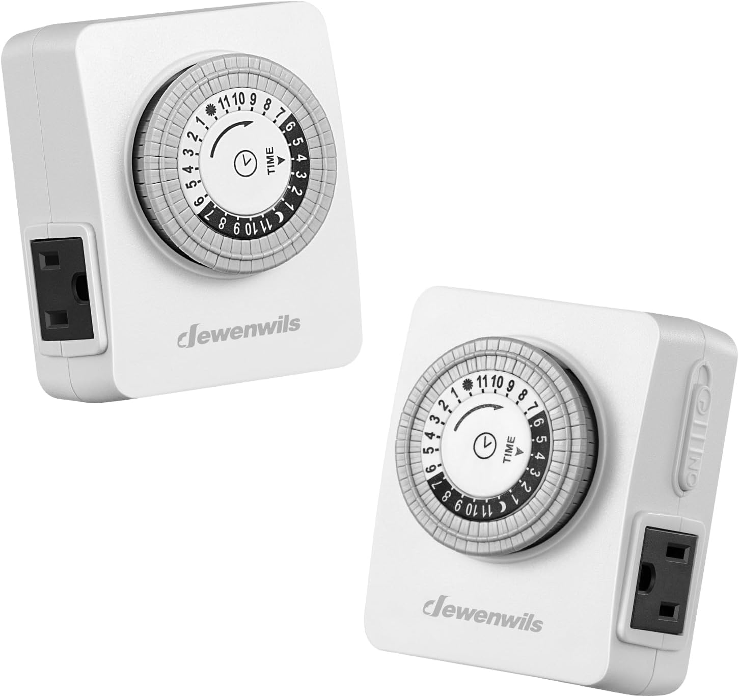 Amazon.com: DEWENWILS 24 Hour Programmable Digital Timer Outlet ...