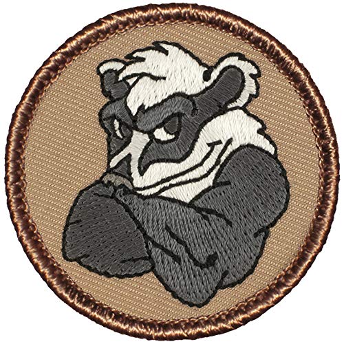 Amazon.com: Muscle Badger Patrol Patch - 2" Diameter Round Embroidered ...