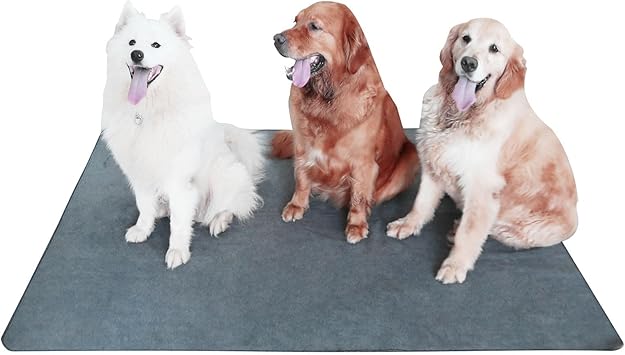 Non-Slip Dog Pads 65 x 48, Washable Puppy Pads with Fast Absorbent ...