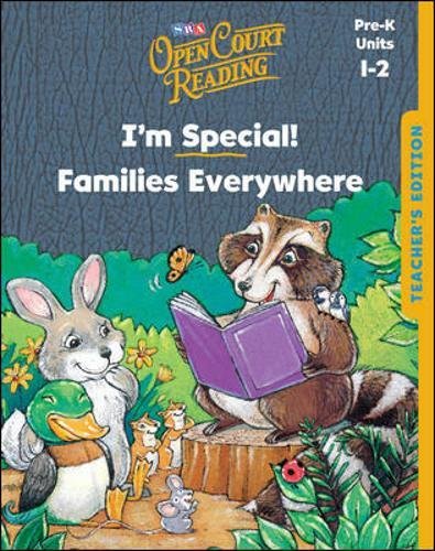 Open Court Reading - Teacher's Edition - Units 1 and 2 - Grade Pre-K ...