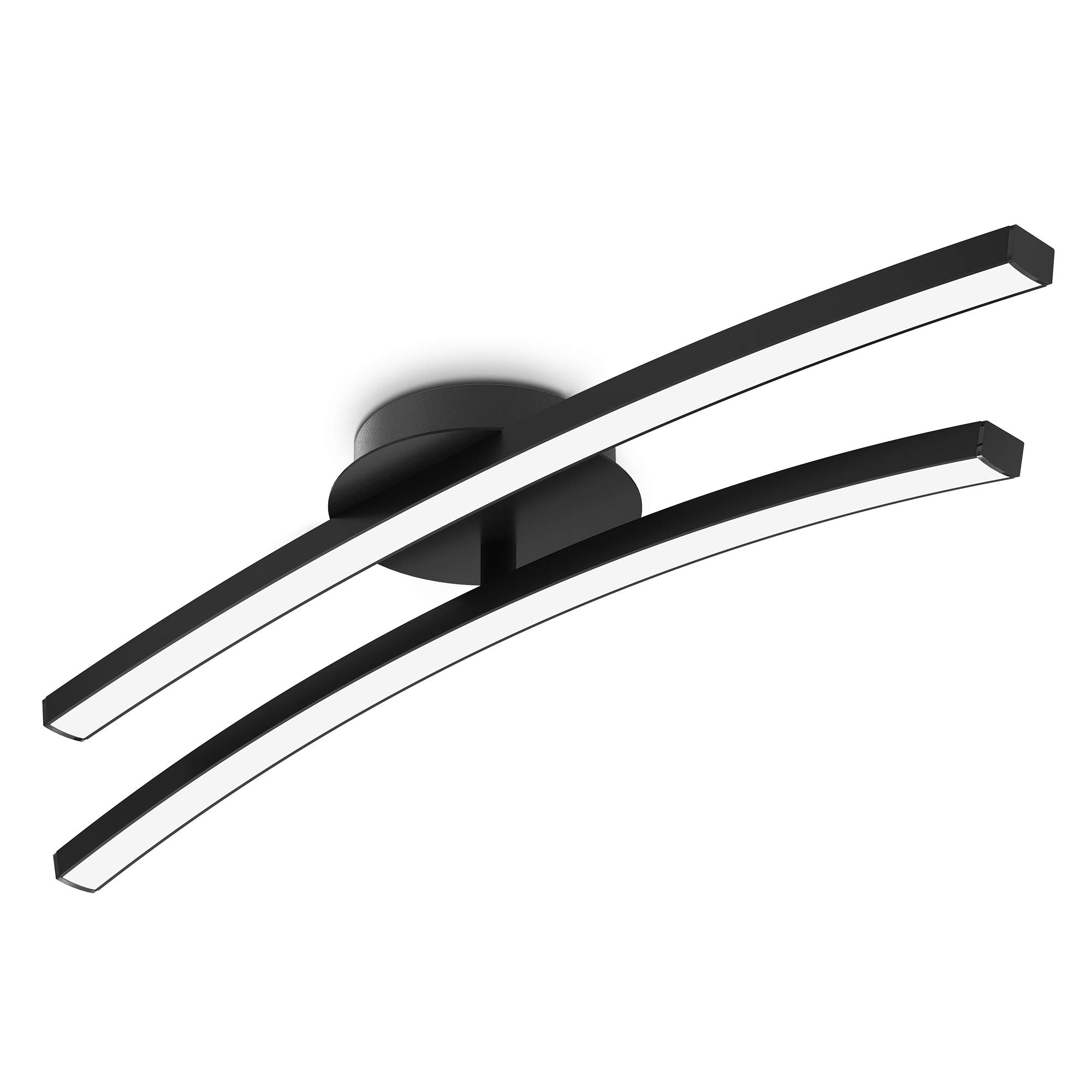 Buy B.K.Licht LED Ceiling Light, 12W, 960Lm, Warm White Light 3000K ...