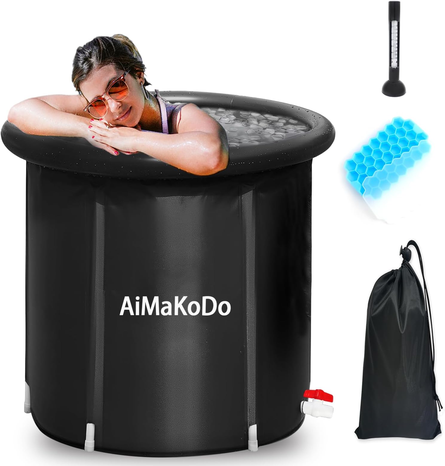 Portable ice bath tub For Recovery, Cold Water Therapy, Outdoor Hot ...