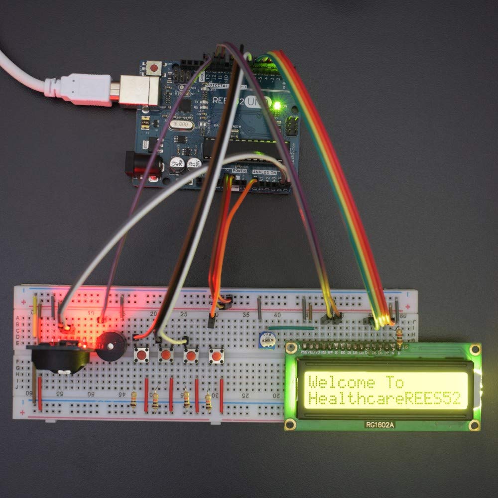 REES52 Make A Medicine Reminder Alarm Using DS3231 RTC Module & 16 * 2 ...