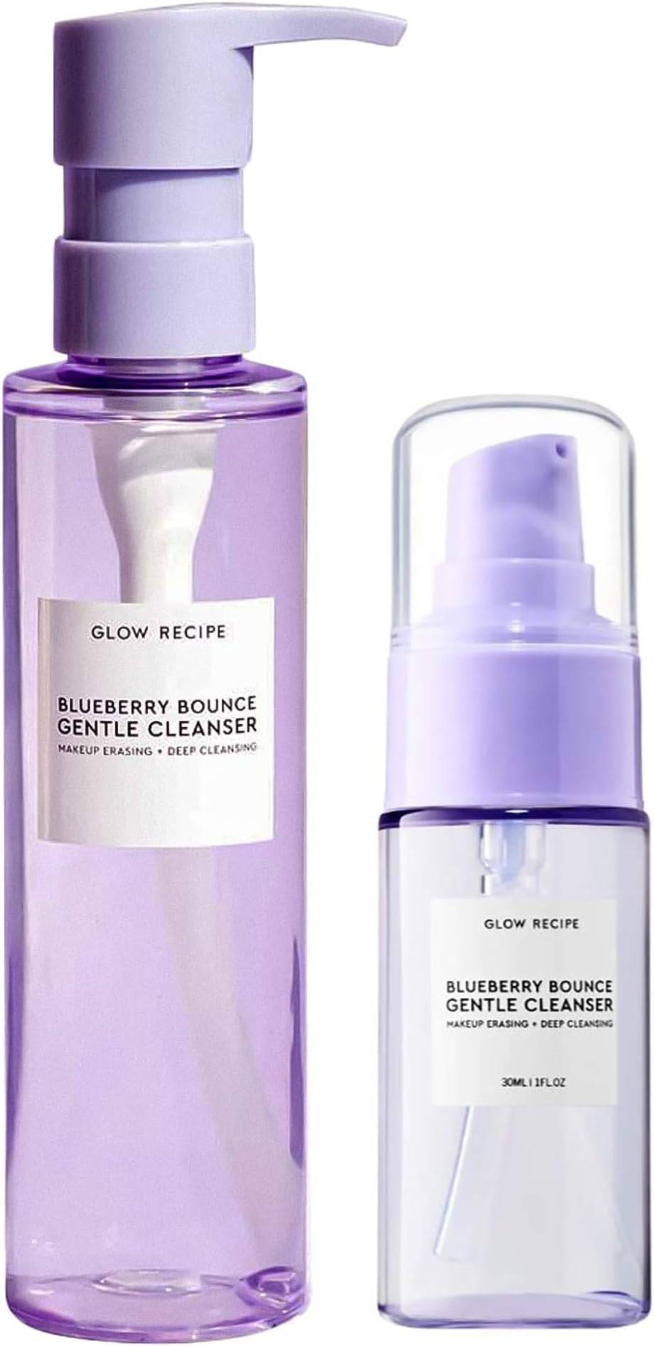 Amazon.com: Glow Recipe Blueberry Bounce Gentle Face Cleanser 3-in-1 ...