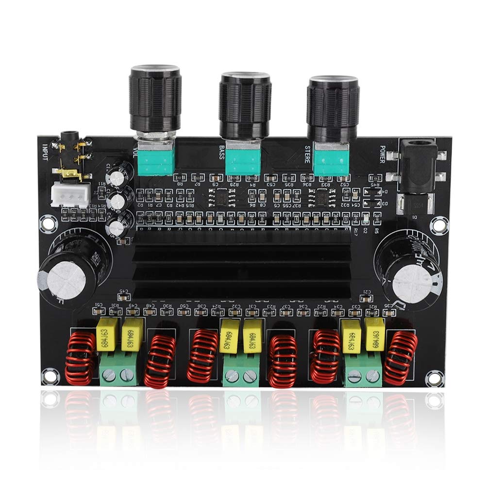 Buy Topiky Audio Amplifier Board, Digital Amplifier Board 2.1 Channel ...