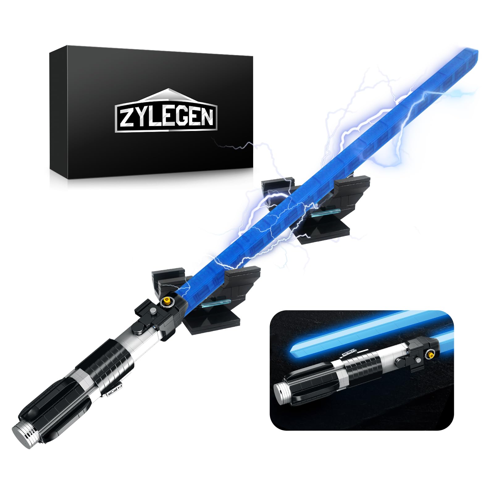 Amazon.com: ZYLEGEN Lightsaber Building Block, 37in Slayer Sword ...