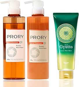 Amazon | Gyutto（ギュット） コルセットヘアマスク 200g ＋PRORY プロリー モイストリペア シャンプートリートメントセット | Gyutto（ギュット） | ヘアマスク 通販
