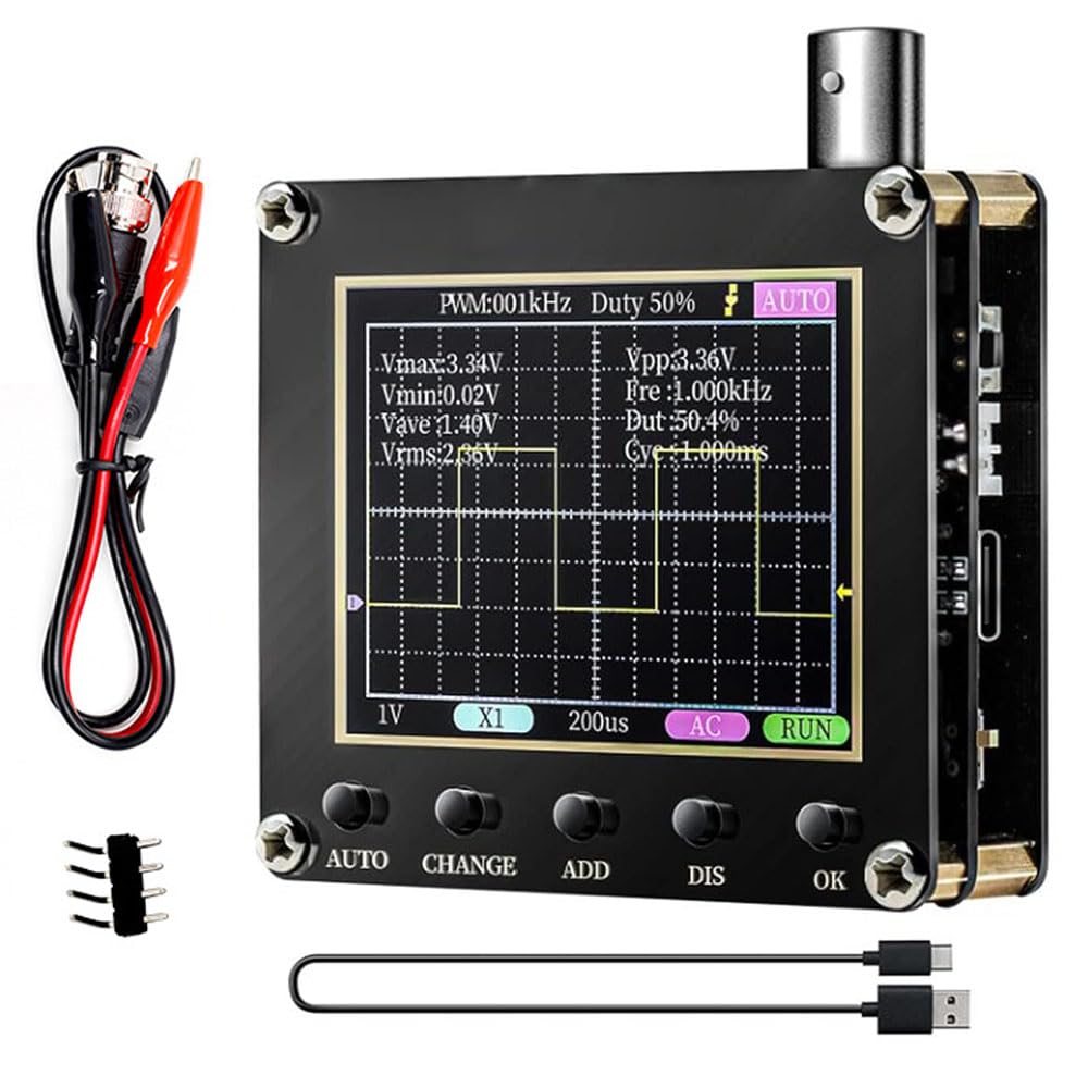 Buy Treedix Oscillo Multimeter, Digital Handheld Oscillo 2.5MSa/s ...