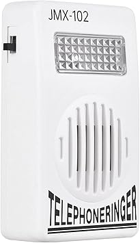 Amazon.com: YIWENG Hearing impaired Phone Light Loud Telephone Ringer ...