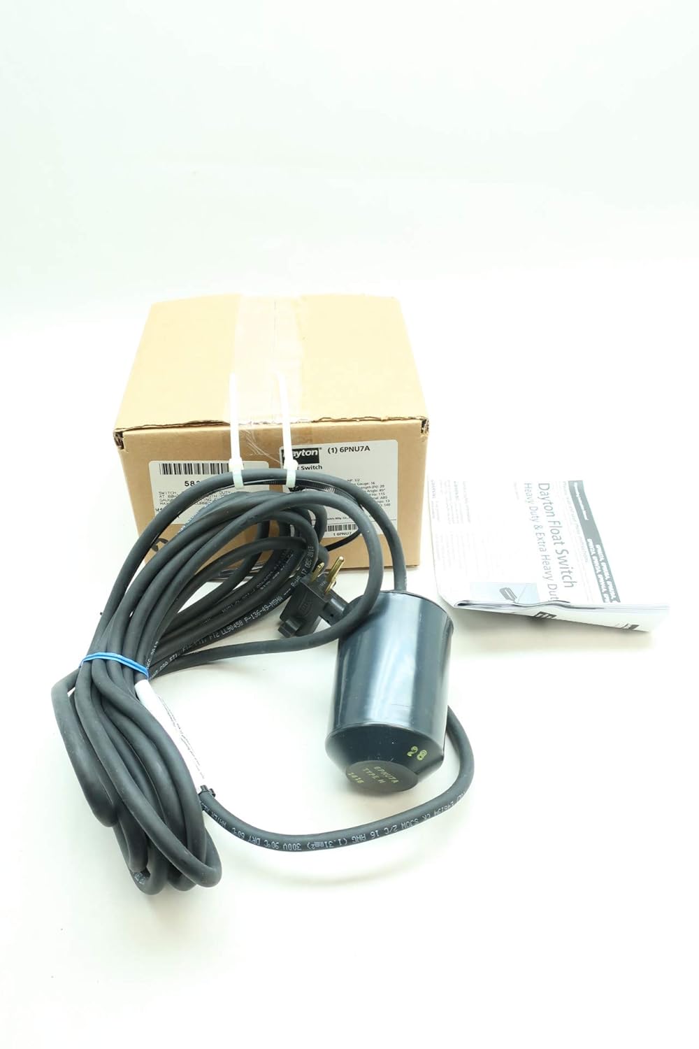 DAYTON 6PNU7A Float Switch 115V-AC 1/2HP 13A D654660: Amazon.com ...