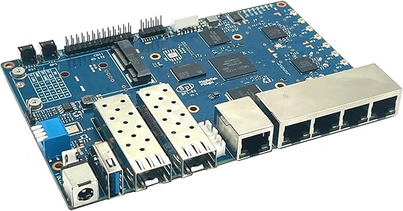 Banana Pi BPI-R3 Wi-Fi 6 OpenSource Wireless Dual-Band OpenWRT Router ...
