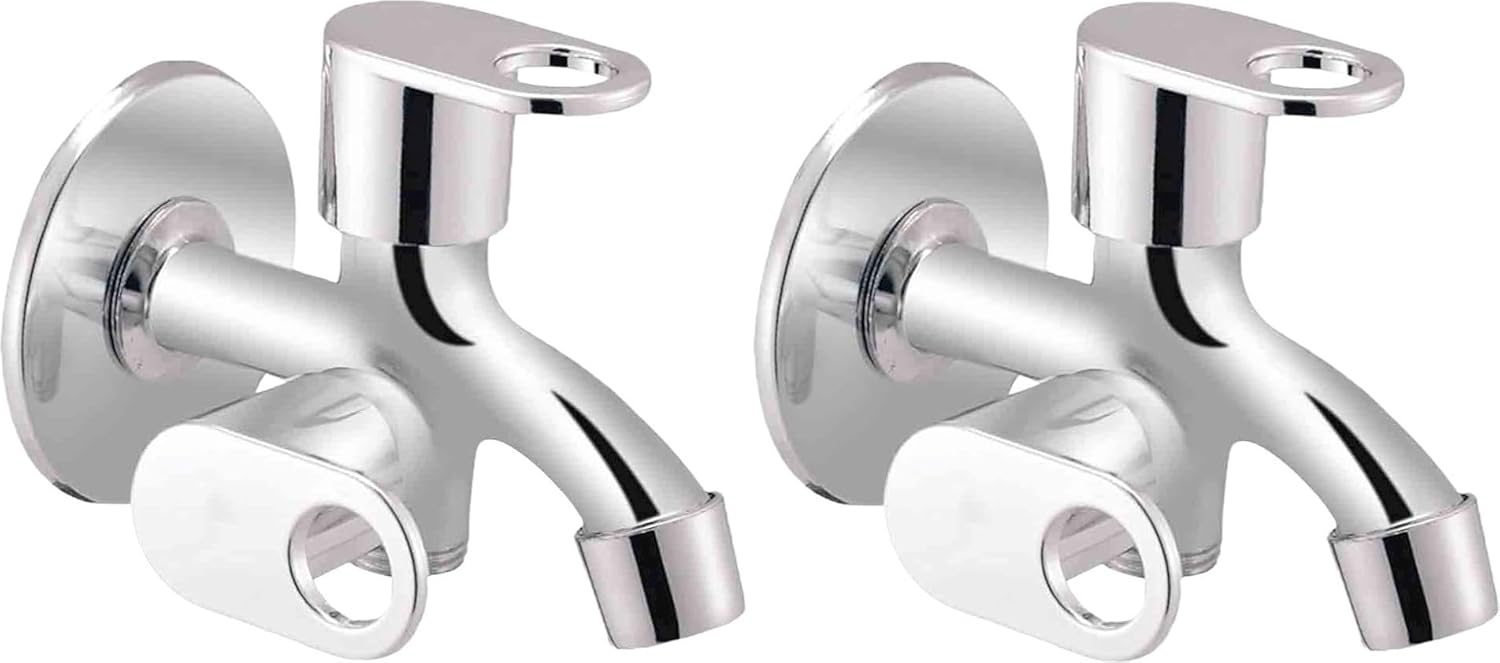 Senkiddpro Prime 2way/Twin Bib-tap/Angle Wall Fitting for Bathroom ...