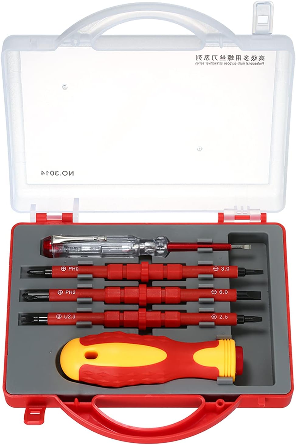 Amazon.com: Screwdriver,ERYUE 5pcs 500V Insulated Screwdrivers Set with ...
