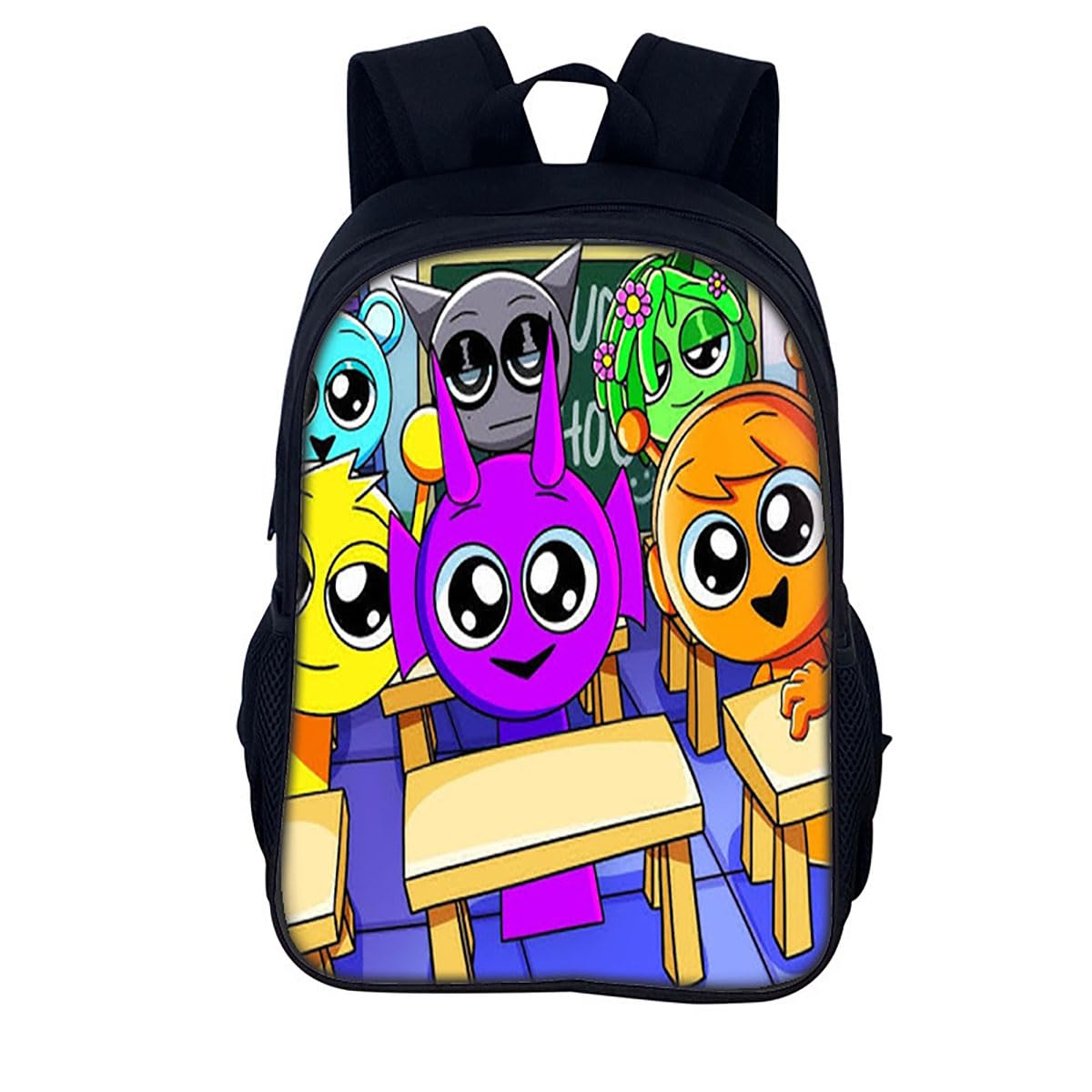 Amazon.com | Sprunki Backpack Large Capacity Sprunki Game Cartoon ...