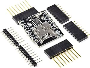 CANADUINO® D1 Mini Data Logging Shield with DS1307 RTC and Micro-SD ...