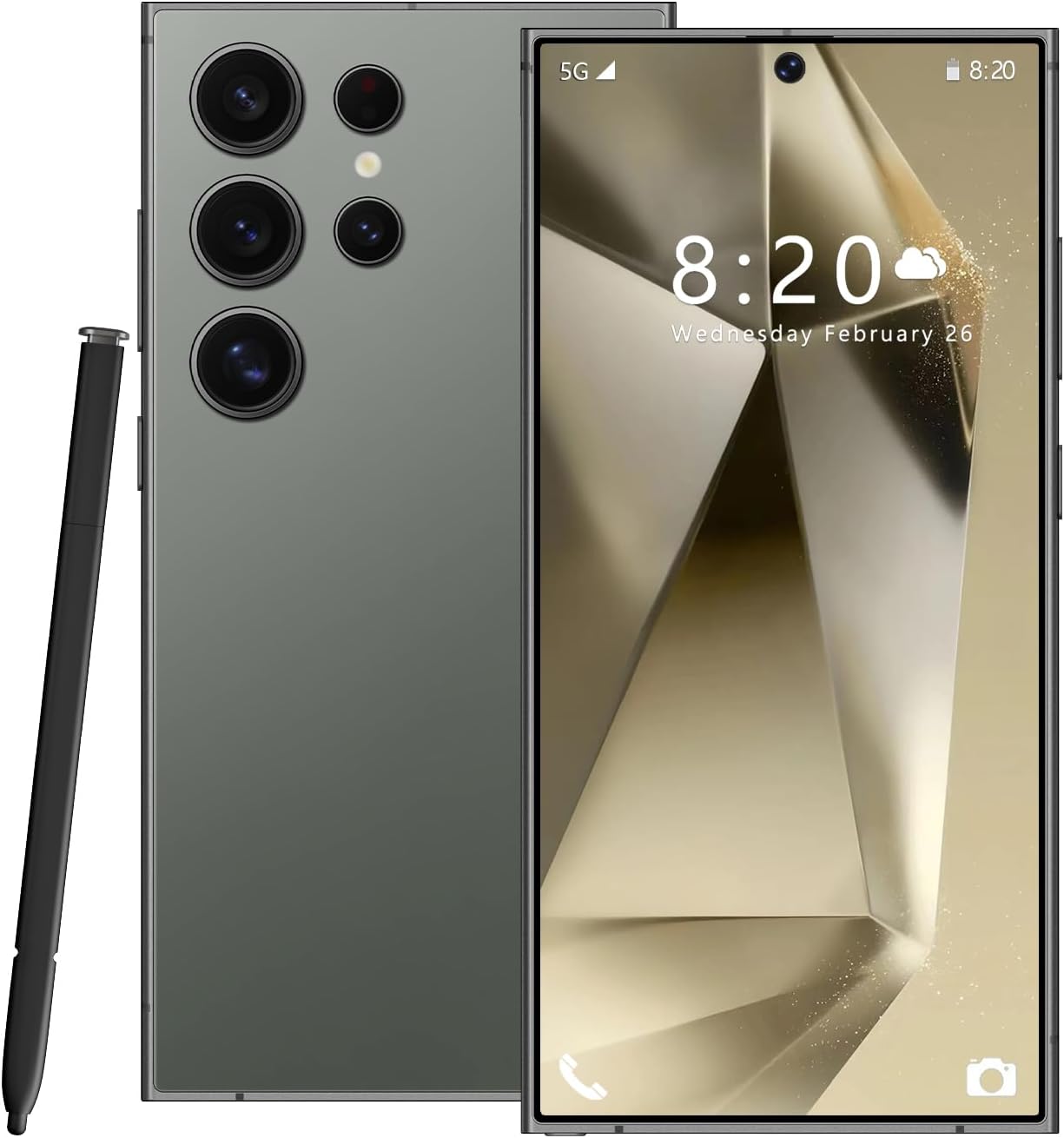 Amazon.com: X24 Ultra 5G Cell Phone, Unlocked Android Smart Phone, 8 ...