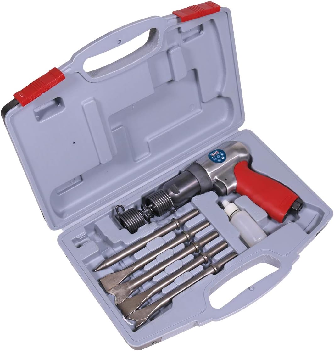 Sealey Sa11 Air Hammer with Chisels Long Stroke : Amazon.co.uk: DIY & Tools