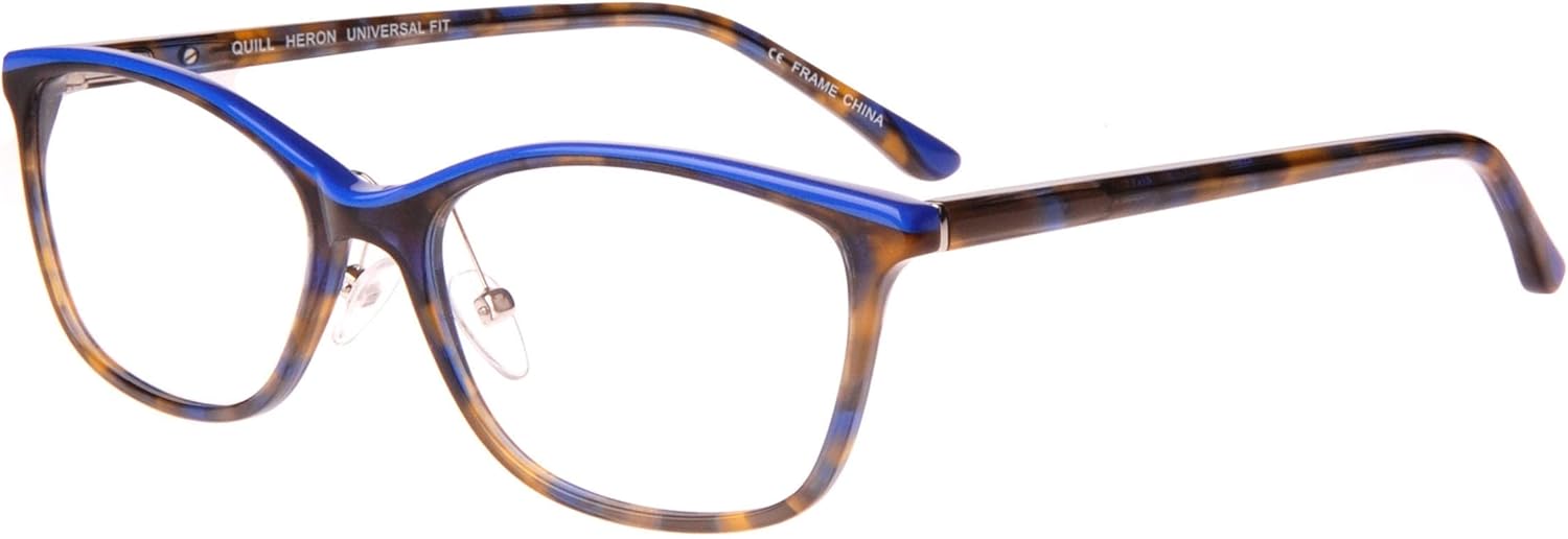 XPL NEW Thin & Light QUILL Tortoise & Blue HERON Eyeglasses 53/16/145 ...