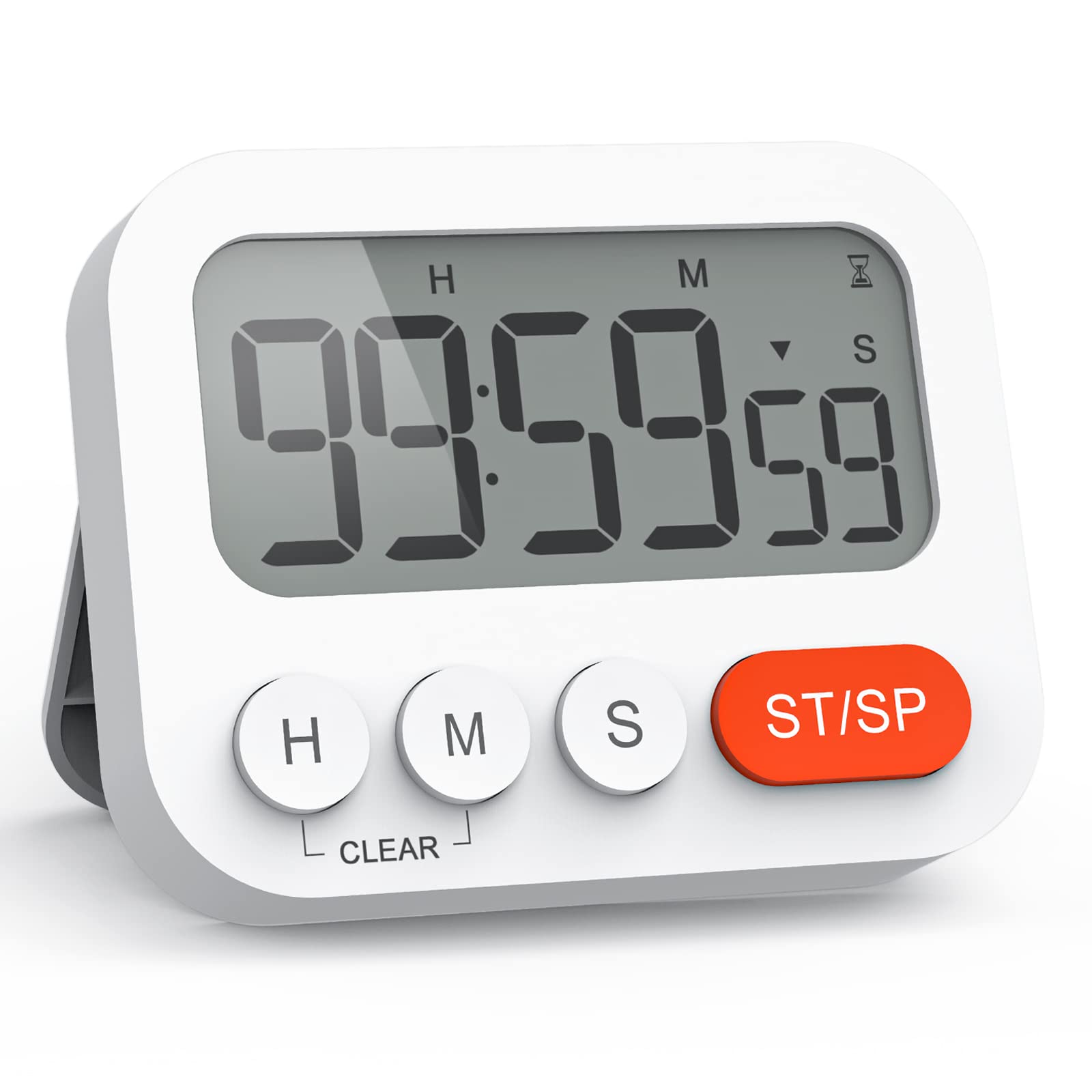 LIORQUE Digital Timer Clock, Kitchen Timers 3-Level Volume for Cooking ...
