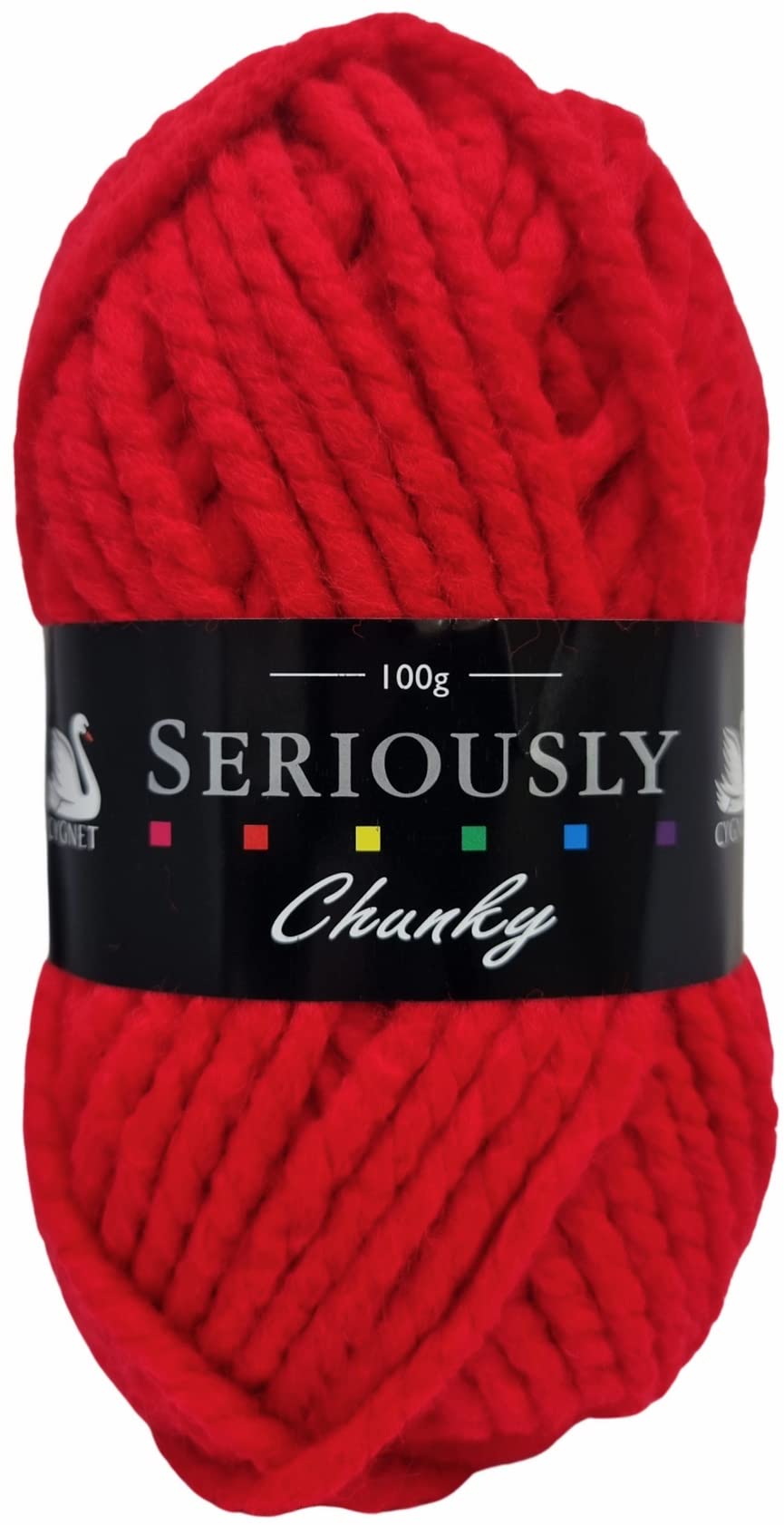 Cygnet Seriously Chunky Knitting Yarn/Wool - 100g Ball - 64 Shades ...