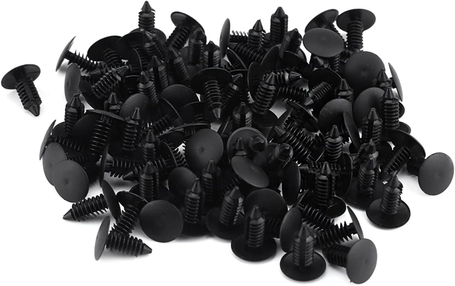 50pcs Clips Voiture, Rivet Clips Plastique, Clips de Fixation Voiture ...