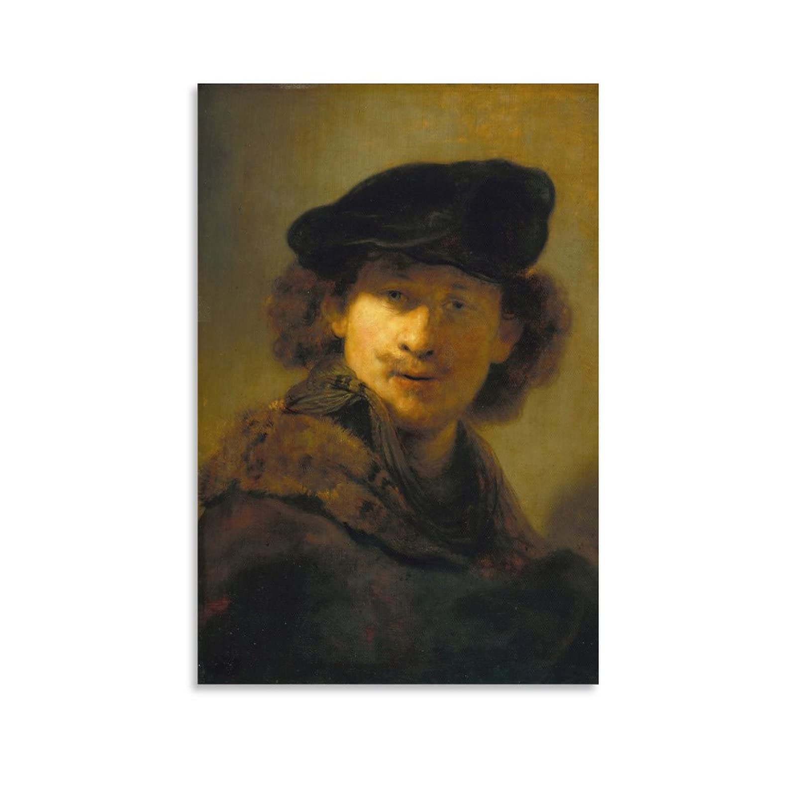 Self Portrait Rembrandt Van Rijn Baroque