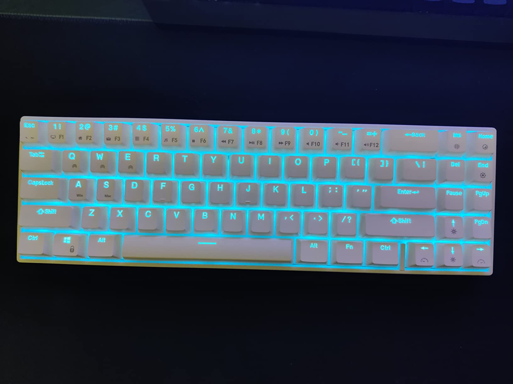 Amazon.in: Buy RK ROYAL KLUDGE RK71 Gaming Keyboard, Triple Mode 2.4Ghz ...